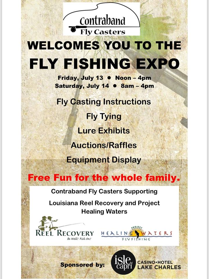 Contraband Fly Caster Fly Fishing Expo – Texas Flyfishers of Houston